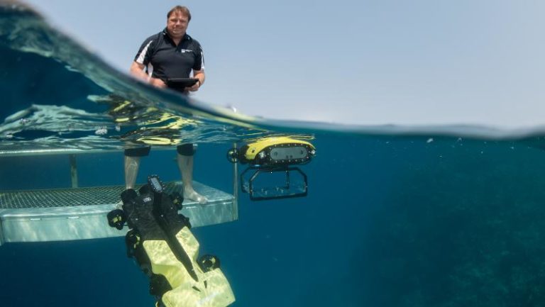 Robots Deliver Coral Babies to Save Reefs