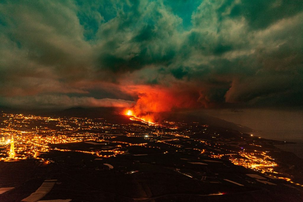 Canary Island Volcano Creates Dangerous Lava River