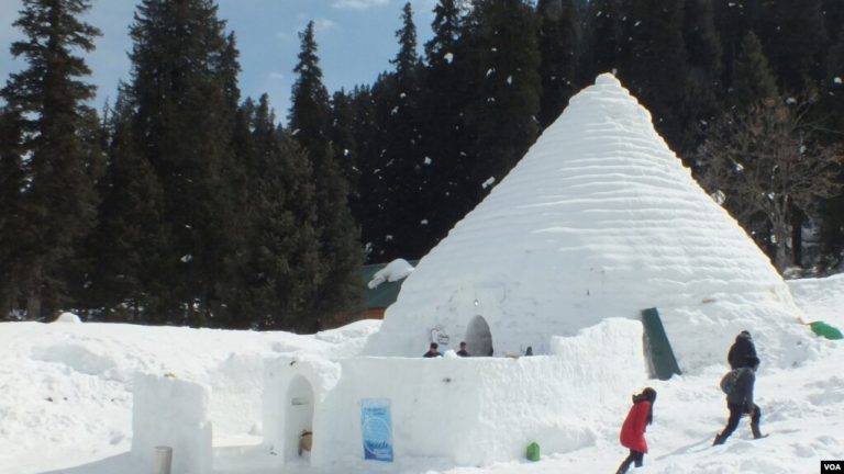 World’s Largest Igloo Cafe, High in the Himalayas