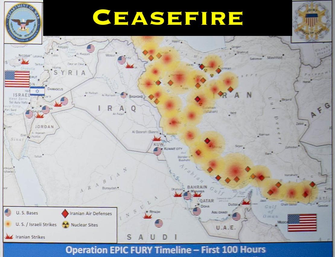 US, Israel, Iran Agree to Two-Week Ceasefire